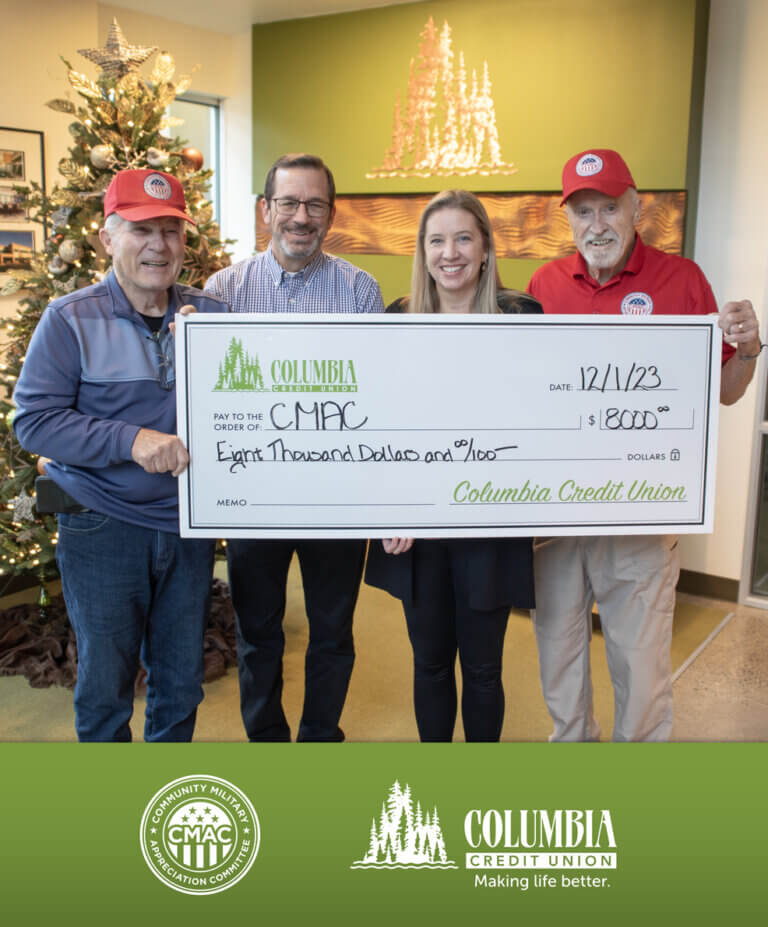 Columbia Credit Union Donates $16,000 to Veterans Groups - Columbia ...