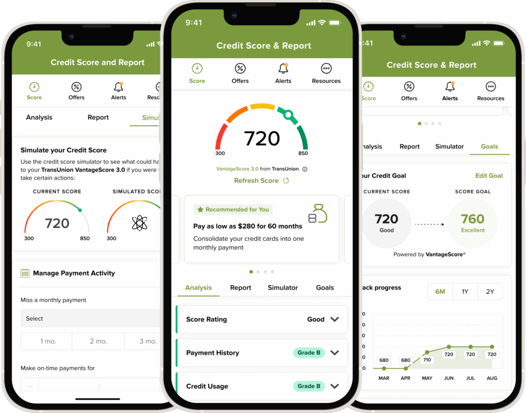 Credit Score in Digital Banking: Powered by SavvyMoney