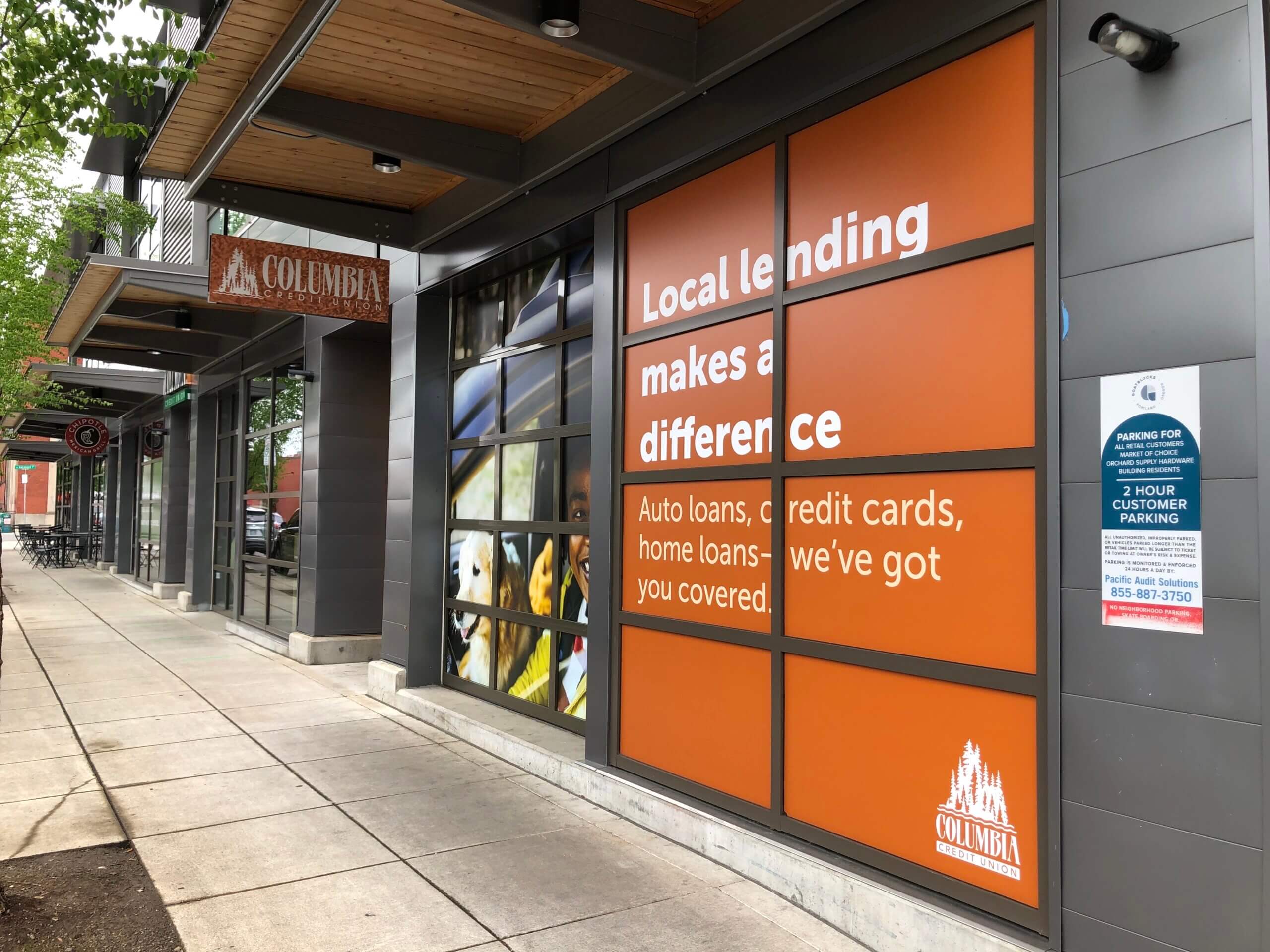 Buckman Branch at Goat Blocks, Portland - Columbia Credit Union